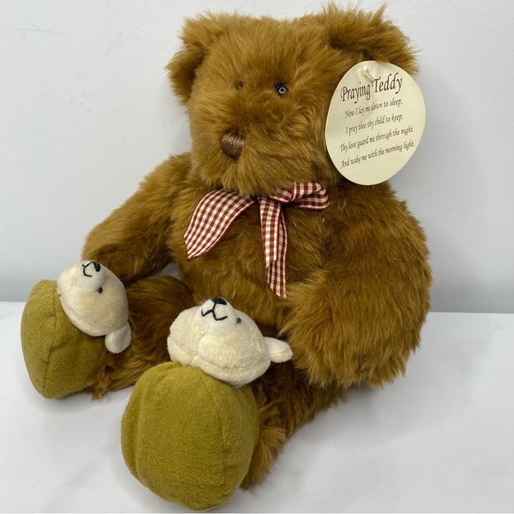 Avon | Toys | Avon Teddy Bear Prayer Bear Now I Lay Me Down To Sleep ...
